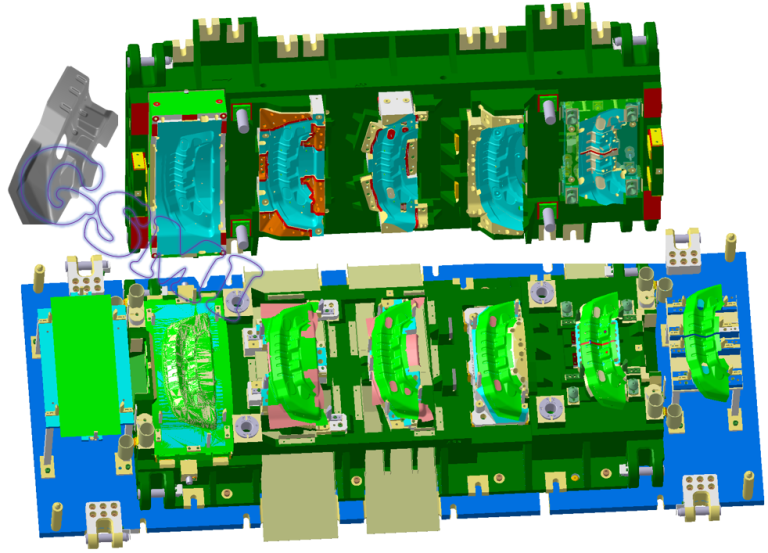 TRANSFER stamping die design - STAMPING DIES&TOOL